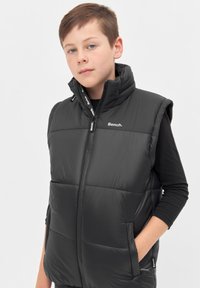 Bench CREELER - Chaleco - black black/negro - Zalando.es