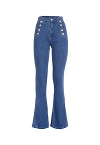 INFLUENCER Jeans Bootcut - blue denim/blau - Zalando.at