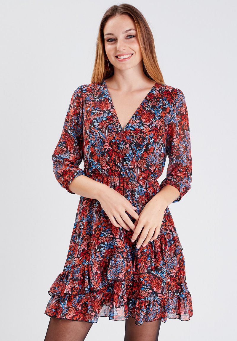 Cache Cache GERÜSCHTES - Vestido informal - marron foncé/marrón oscuro ...