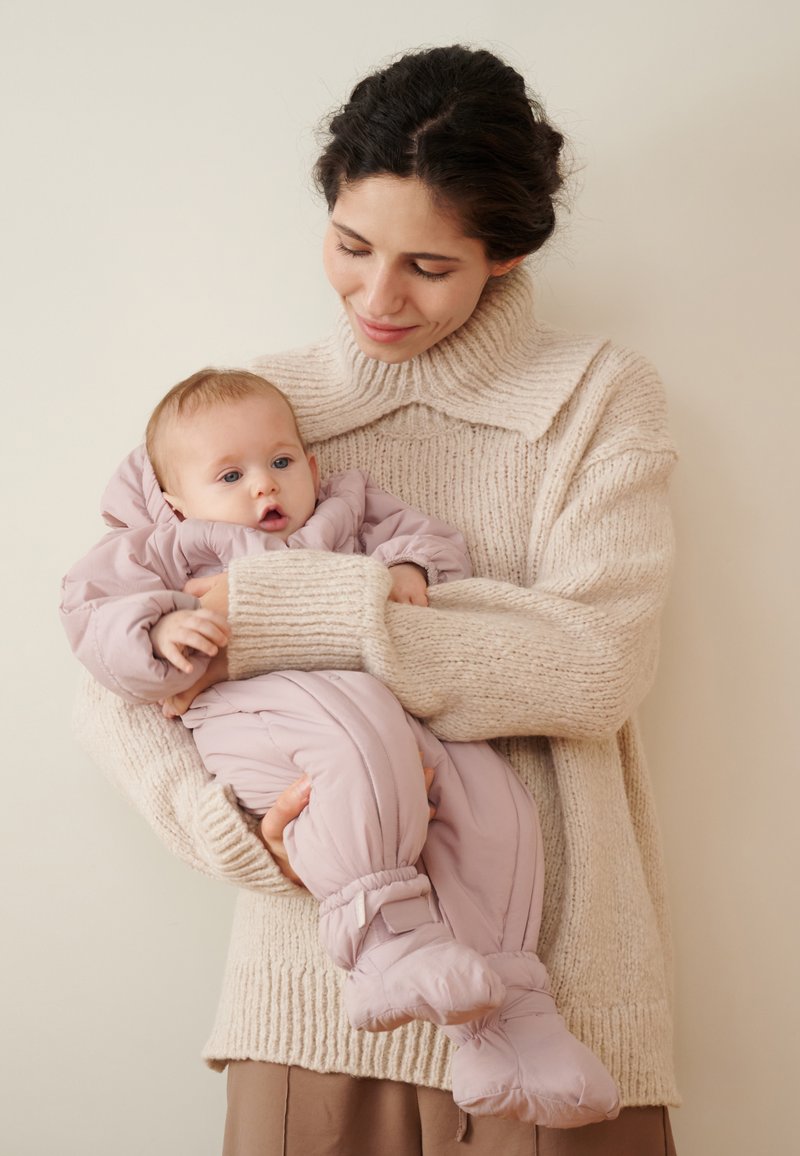 Leokid LOON - Combinaison de ski - pink cliff/rose - ZALANDO.FR