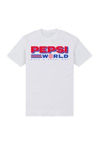 Henry Tiger PEPSI WORLD - T-Shirt print - white/weiß - Zalando.de