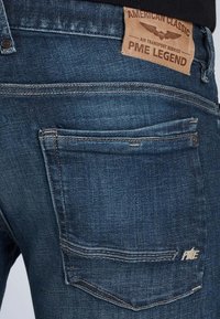 PME Legend Straight leg jeans - deep blue finish/blauw denim/bluedenim ...