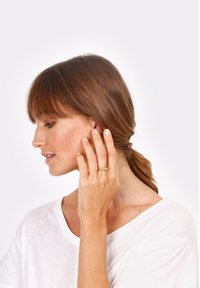 Elli TRIO BASIC - Ring - gold-coloured/goldfarben - Zalando.de