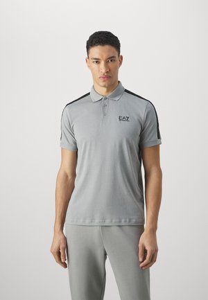 EA7 Emporio Armani Poloshirt - ghiaccio/weiß - Zalando.de