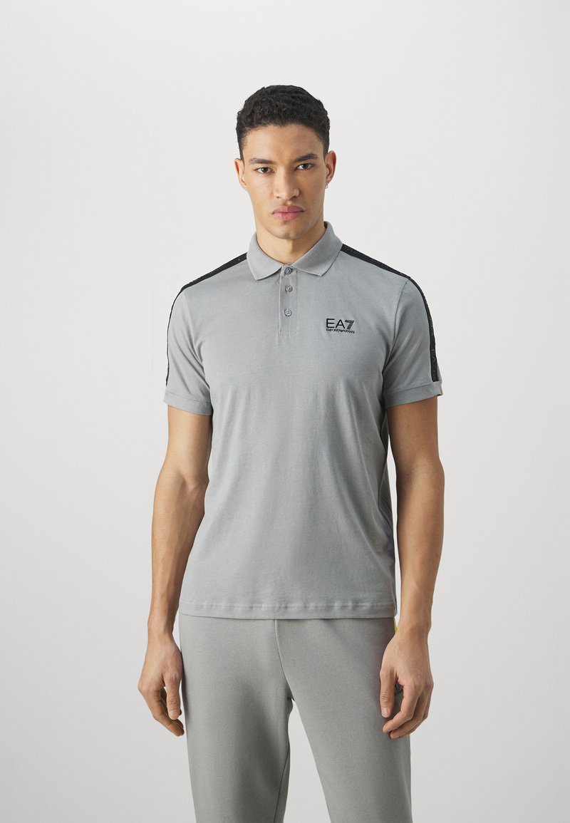 EA7 Emporio Armani Piké - grigio chiaro/ljusgrå - Zalando.se