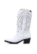 mtng Cowboy-/Bikerboot - white/weiß - Zalando.de