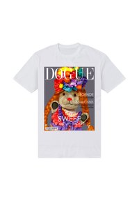 Henry Tiger SOOTY SWEEP DOGUE - T-shirt med print - white/vit - Zalando.se