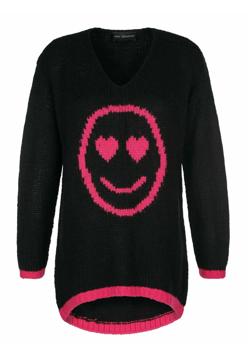 Amy Vermont Strickpullover - schwarz - Zalando.ch