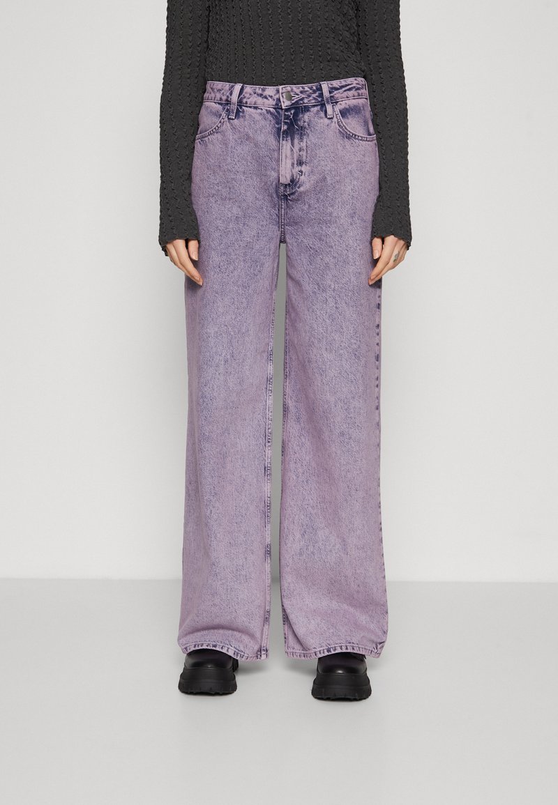 Even&Odd Tall Jean flare - purple/denim coloré - ZALANDO.FR