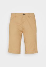TOM TAILOR BERMUDA - Shorts - desert fawn/green - Zalando.ie