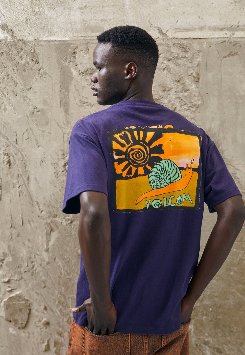 Volcom T-shirt con stampa - eclipse/blu scuro - Zalando.it