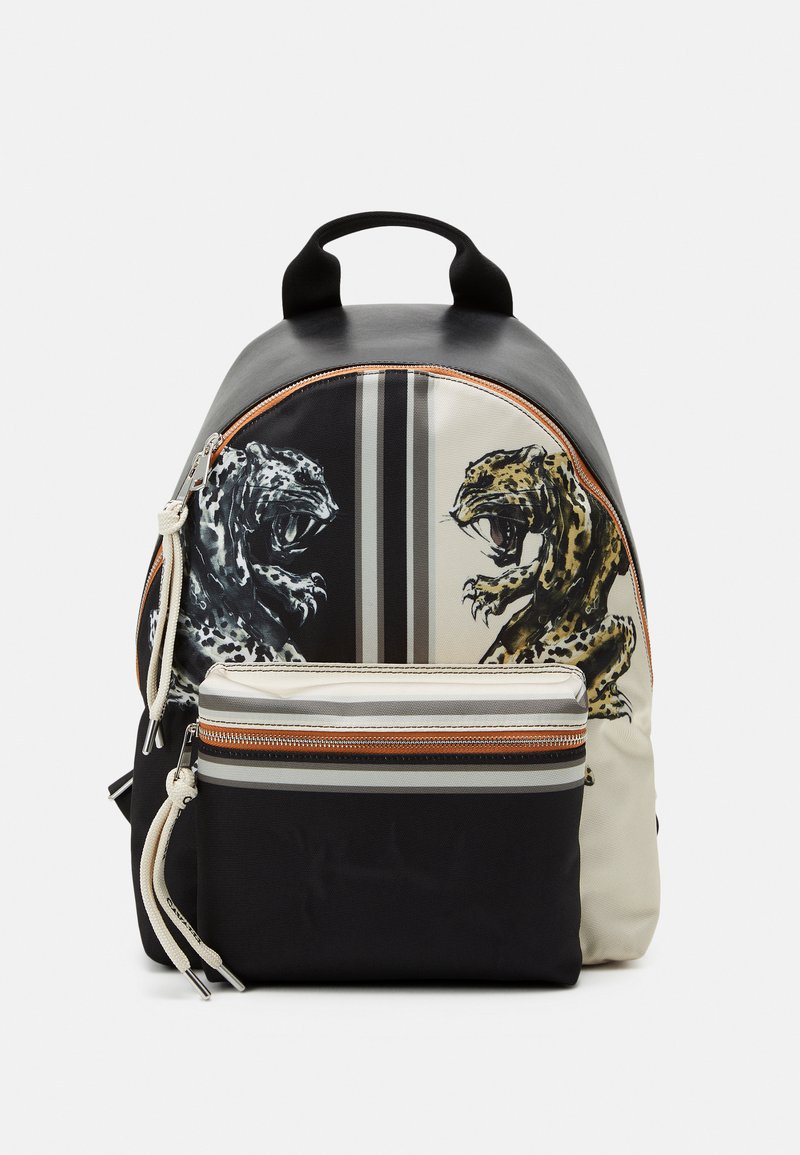Roberto Cavalli BACKPACK MIRROR JAGUAR UNISEX - Nahrbtnik - black/črna ...