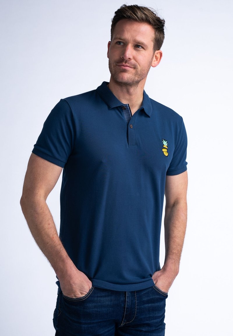 Petrol Industries Polo shirt - petrol blue/blue - Zalando