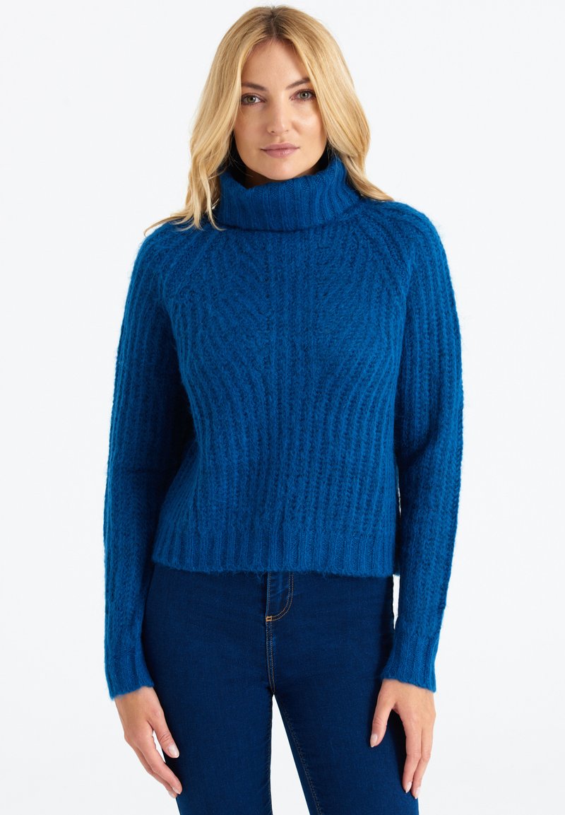 Greenpoint Sweter/granatowy melanż - Zalando.pl