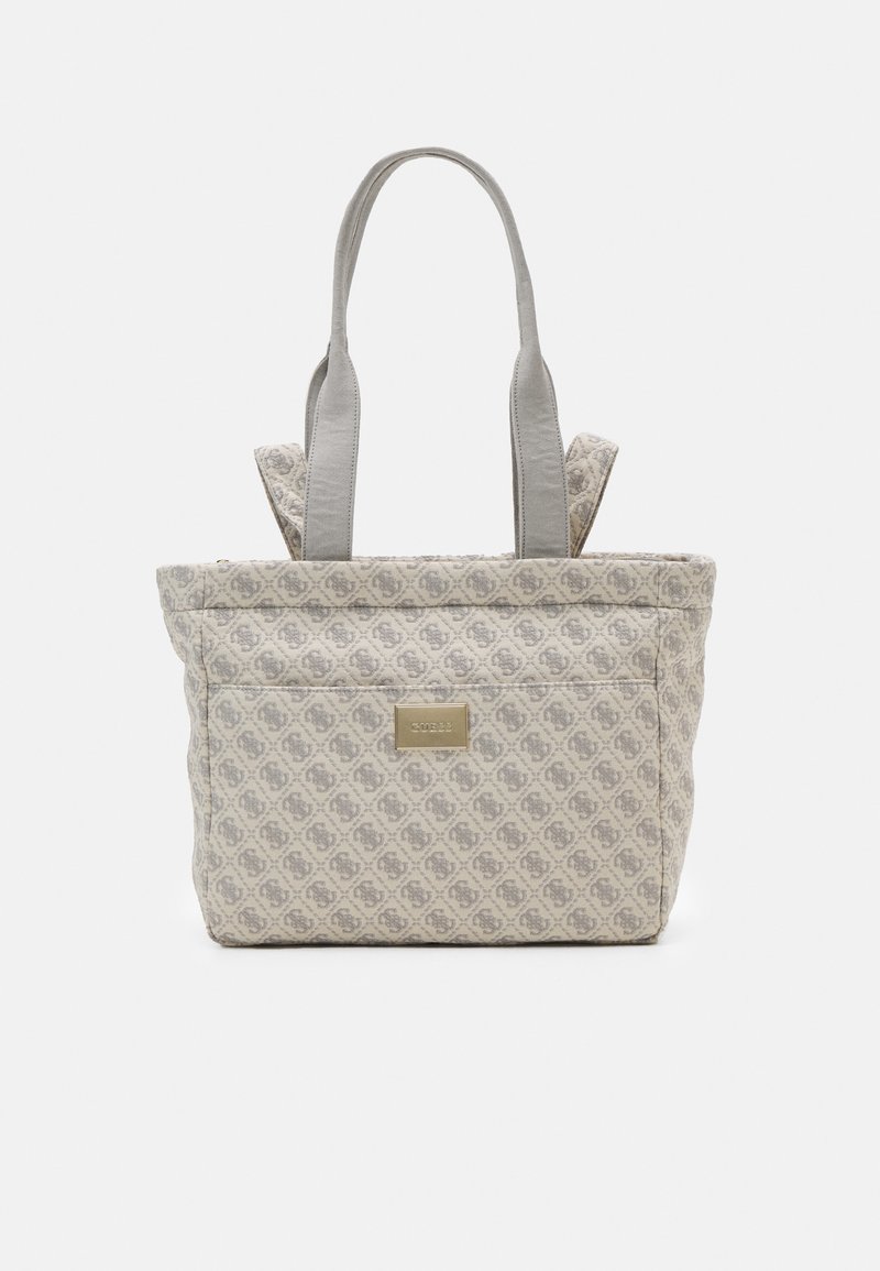 Guess JUNIOR DIAPER TOTE BAG UNISEX - Baby changing bag - muted stone ...