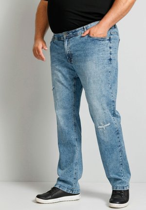 Blend BHJOE BT - Jeans Relaxed Fit - denim middleblue/blue denim ...