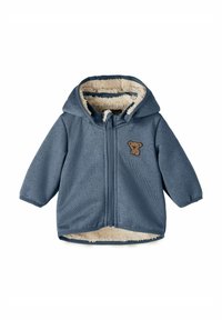 Name it MADA08 - Veste softshell - bering sea/bleu - ZALANDO.FR