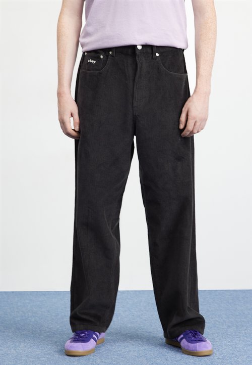 Obey Clothing BIG WIG CARGO DENIM PANT - Jeans Relaxed Fit - stone blue ...
