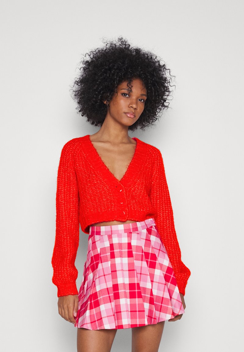 Monki Chaqueta de punto - red/rojo - Zalando.es