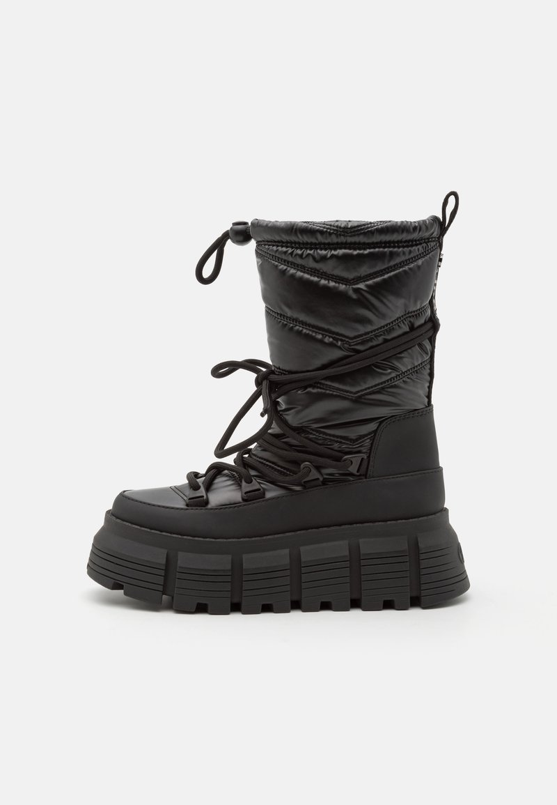 Buffalo AVA PUFFER - Winter boots - black - Zalando.co.uk