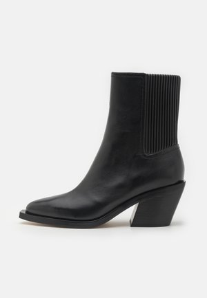 HUGO KODY BOOTIE - Cowboy-/Bikerstiefelette - black/schwarz - Zalando.de