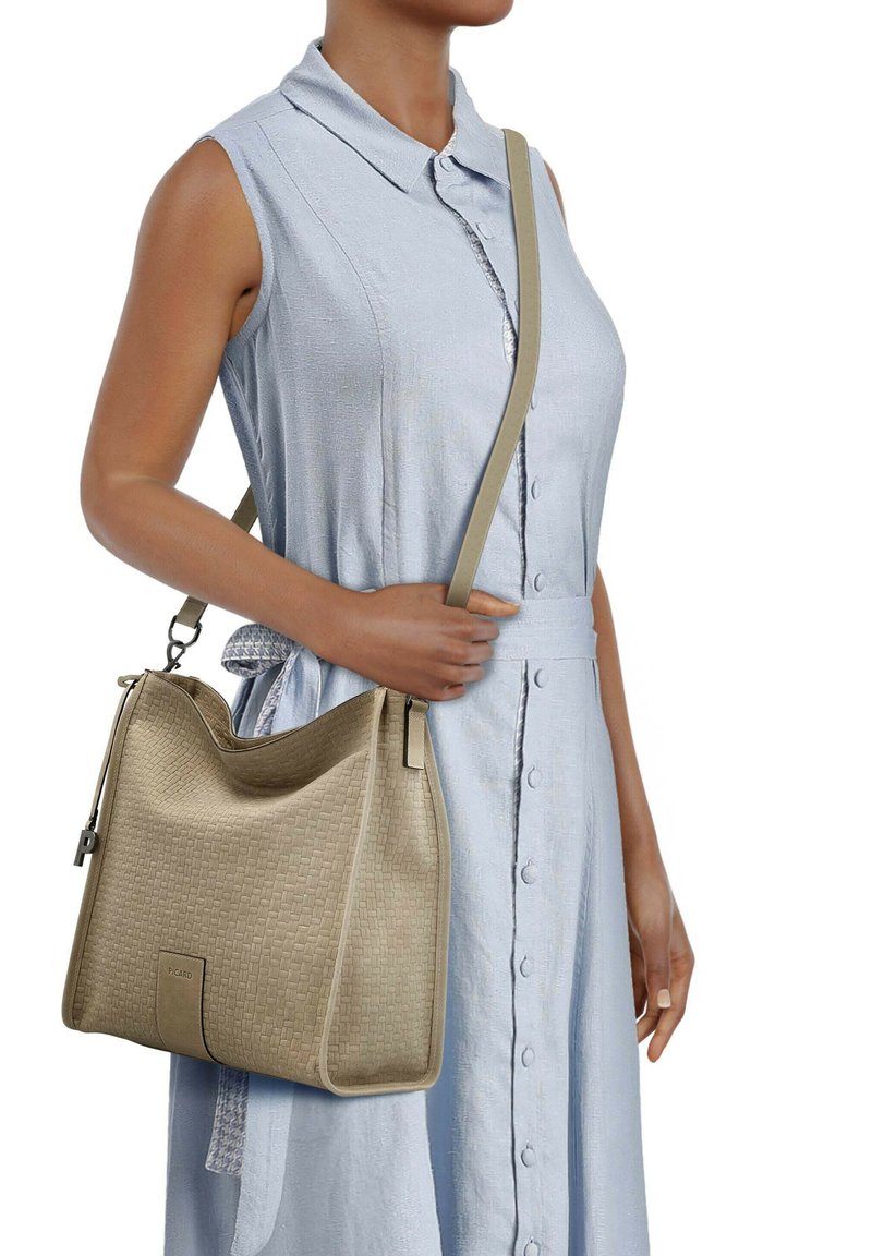 Picard OH FENCE - Handbag - cement/grey - Zalando