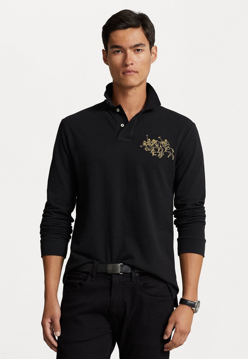 Polo Ralph Lauren LONG SLEEVE - Polo - black/nero - Zalando.it