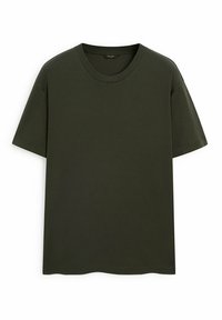 Massimo Dutti SHORT SLEEVE - T-Shirt basic - black/schwarz - Zalando.ch