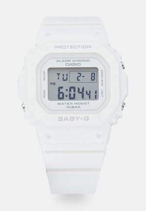 BABY-G RADIO CONTROLLED - Digital watch - white - Zalando.co.uk