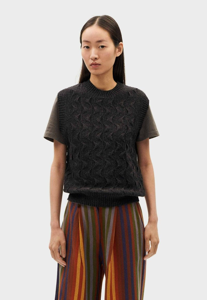 Thinking Mu LUNA - Camiseta básica - black/negro - Zalando.es