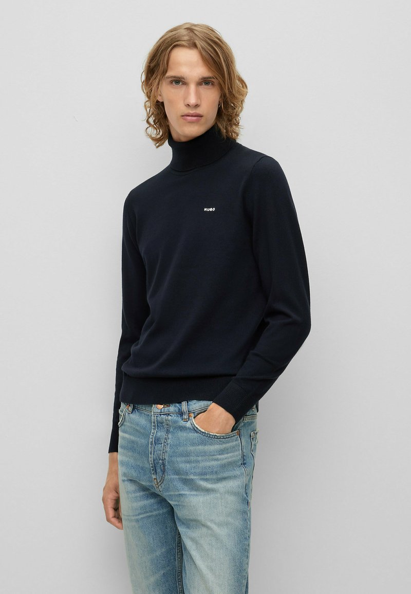 HUGO SAN TAURI - Strickpullover - dark blue ten/dunkelblau - Zalando.de
