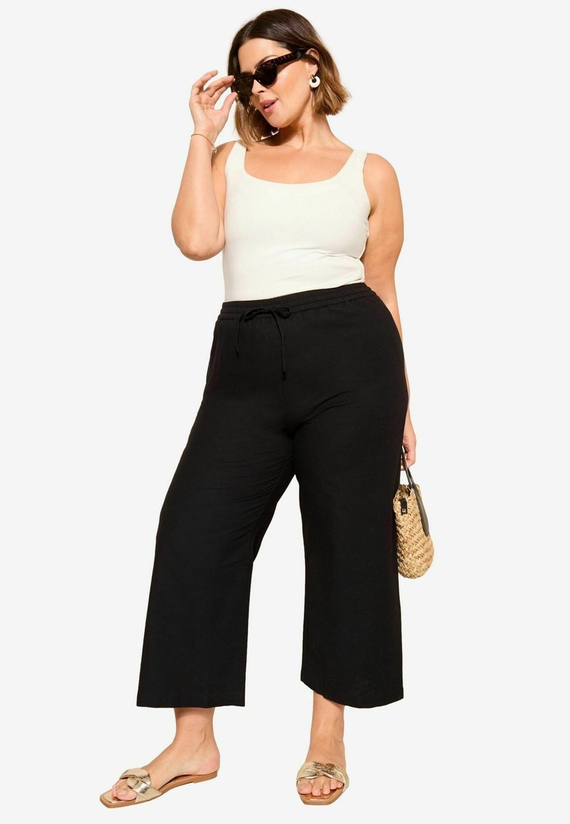 Curves Like These Trousers - black - Zalando