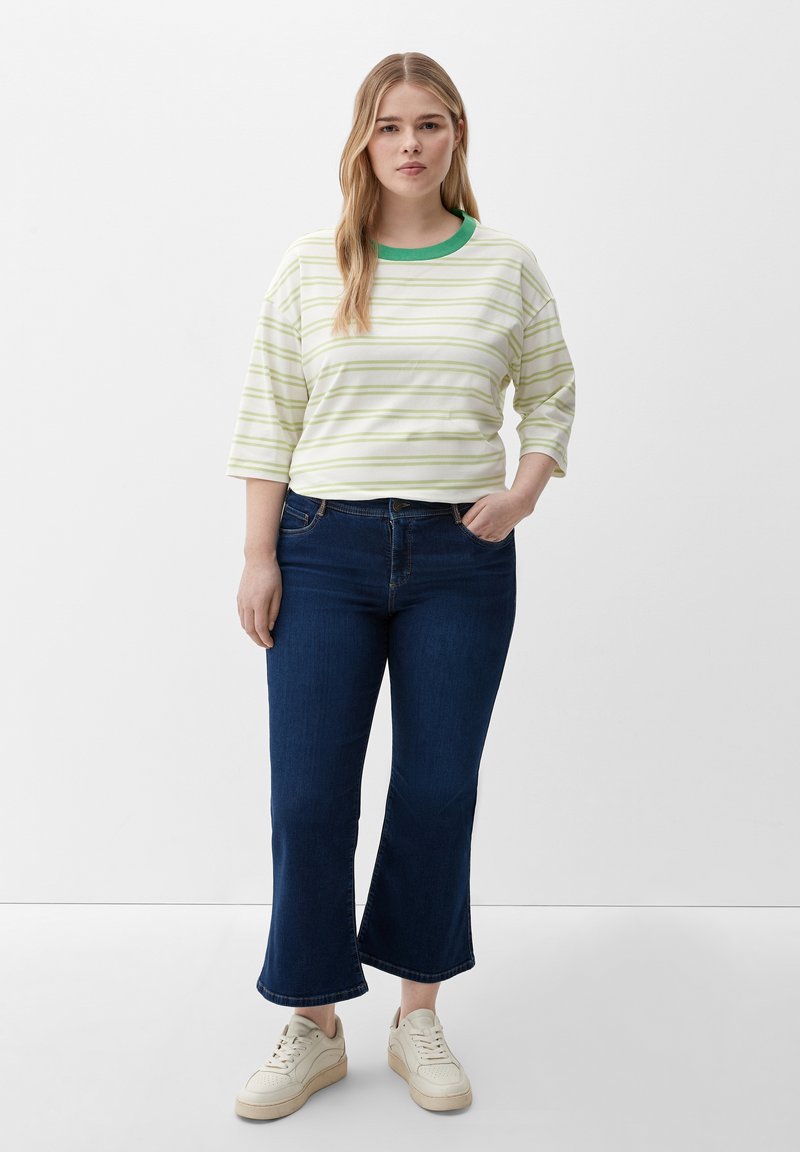 Triangle Flared Jeans - tiefblau/dark-blue denim - Zalando