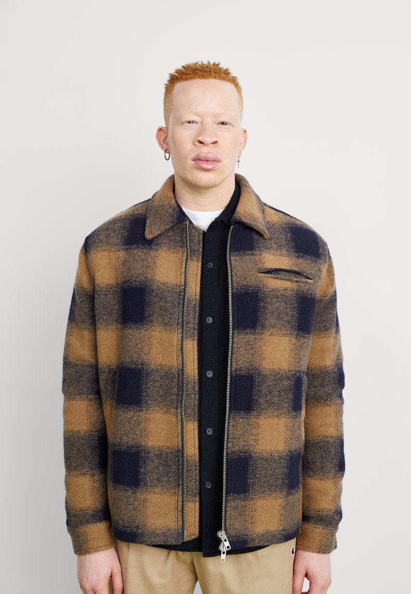 WAX LONDON GREENLAND JACKET - Chaqueta fina - navy/beige/azul marino ...