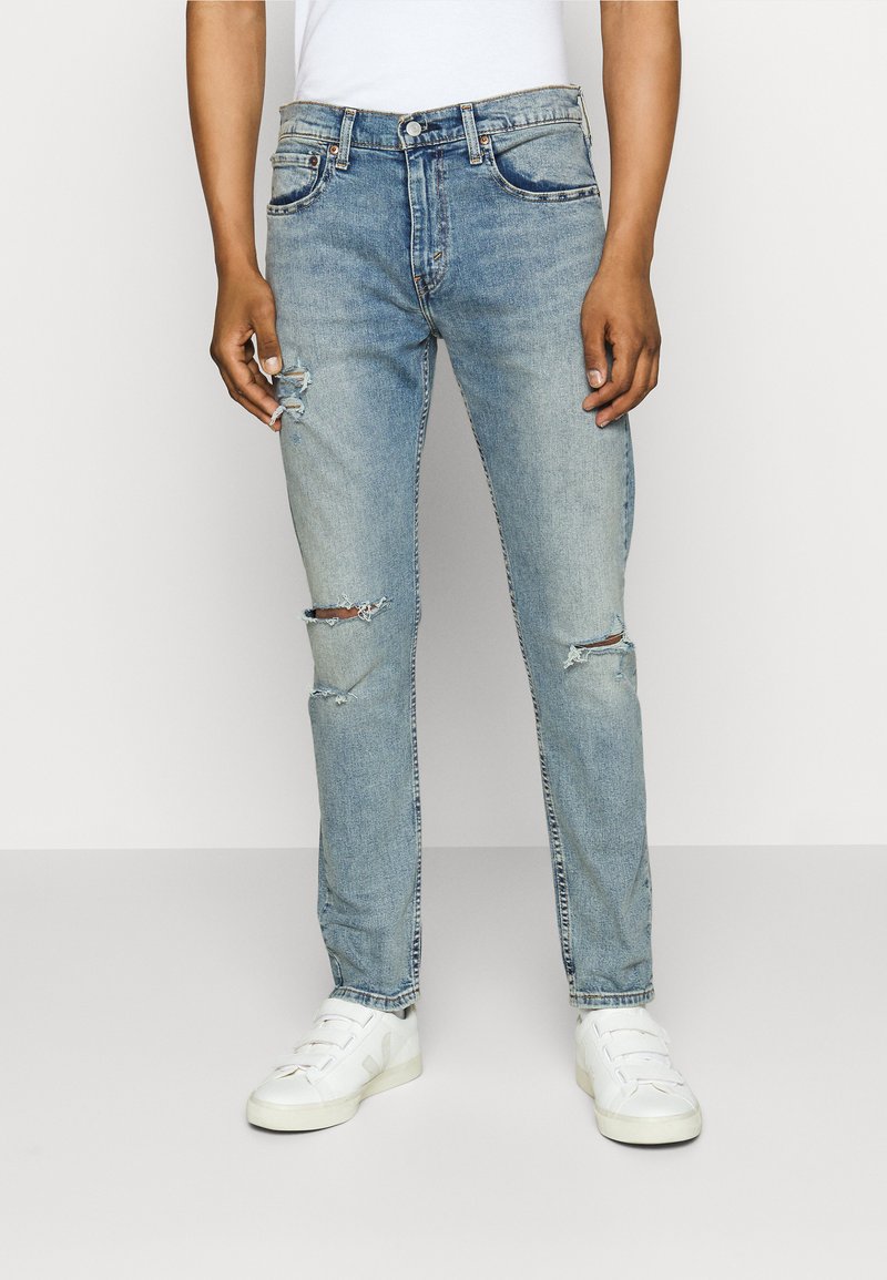 Levi's® 512™ SLIM TAPER LO BALL - Zúžené džíny - blue denim/modrý denim ...