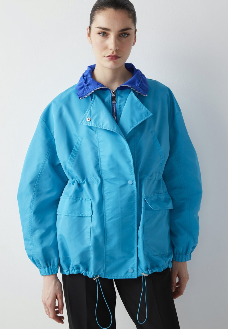 Ipekyol RELAXED FIT ADJUSTABLE WAIST COLORBLOCK COAT - Outdoor jacket ...