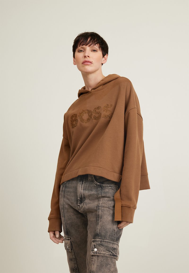 BOSS EBLOUSA - Sweater - rust/copper/bruin - Zalando.be