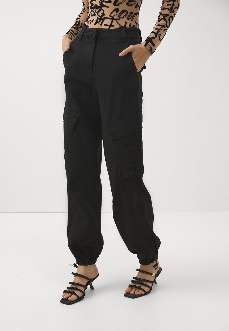 Versace Jeans Couture BULL FANCY - Jean boyfriend - black/noir - ZALANDO.CH
