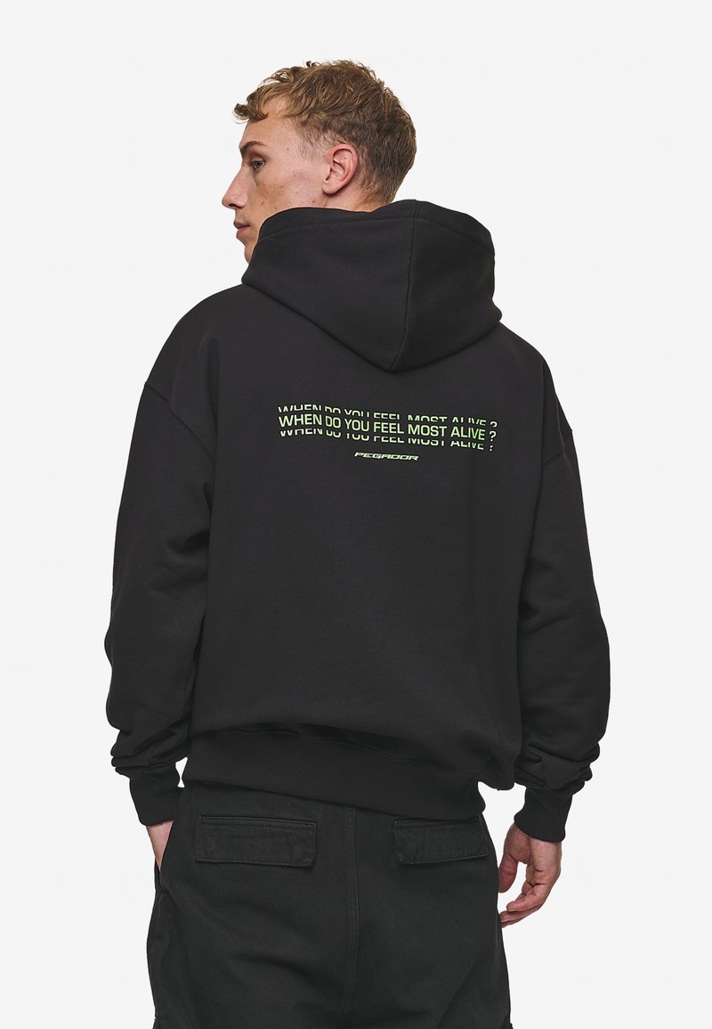 Pegador EDENS - Hoodie - washed black/svart - Zalando.no