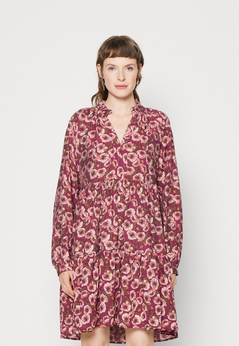 Lindex DRESS MONA - Vestito estivo - pink/multicolore - Zalando.it