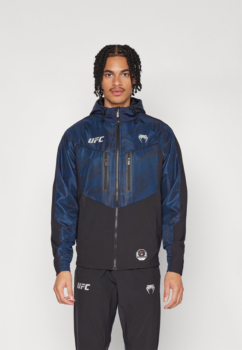 Venum UFC FIGHT WEEK MENS HOODIES - Giacca sportiva - blue/blu scuro ...