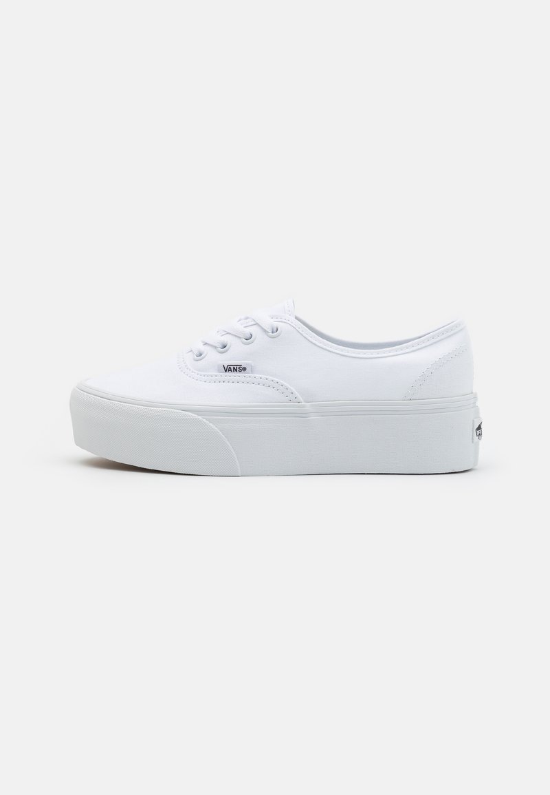 Vans UA AUTHENTIC STACKFORM - Sneakers - true white/vit - Zalando.se