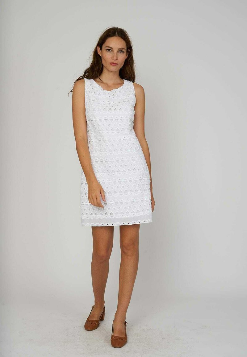Derhy PIA ROBE - Day dress - blanc/white - Zalando