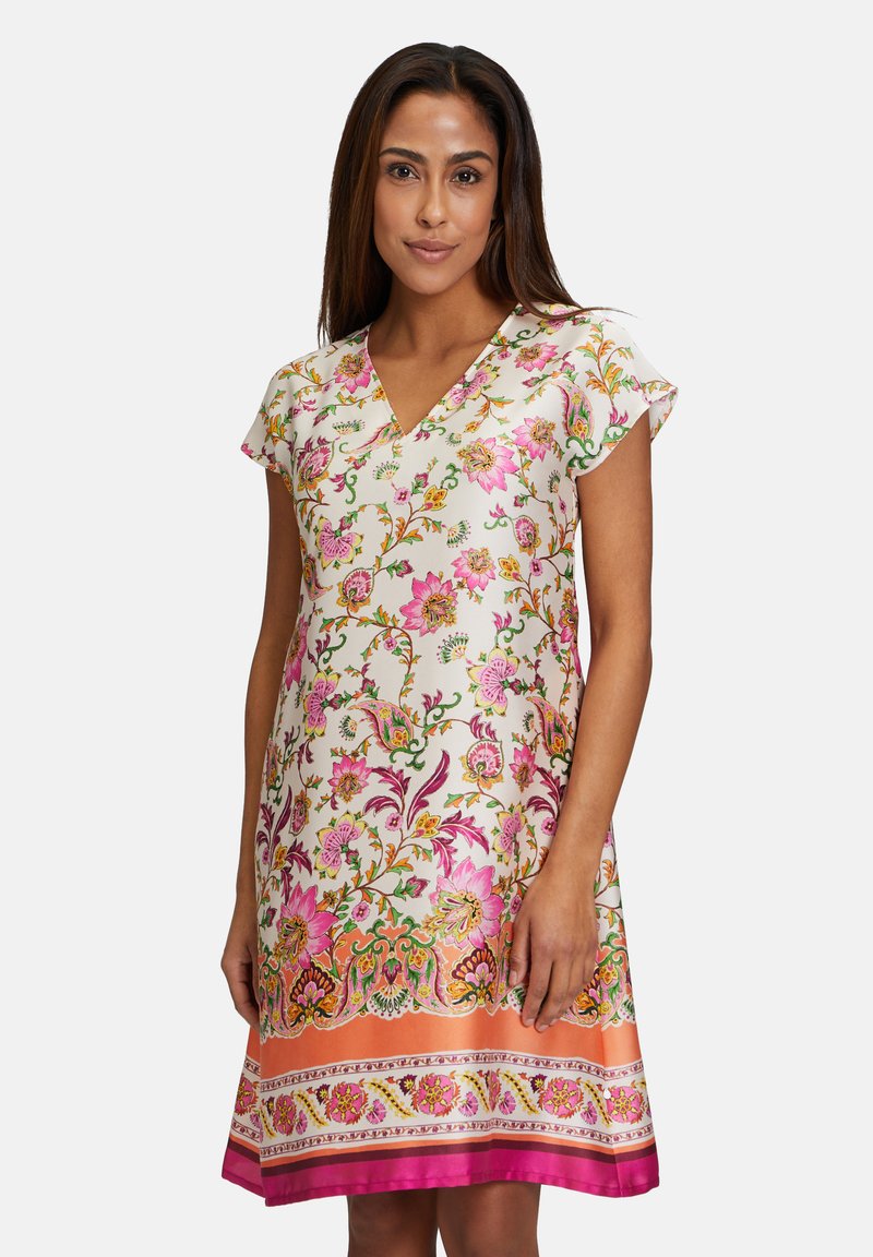Vera Mont MET MOUW - Robe de jour - pink orange/rose - ZALANDO.CH