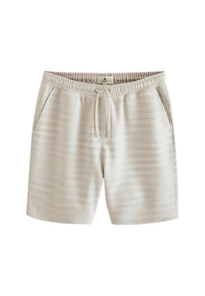 Next TEXTURED OTTOMAN REGULAR FIT - Tracksuit bottoms - grey - Zalando