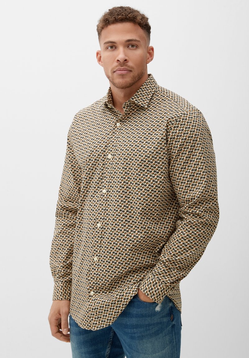 s.Oliver REGULAR - Hemd - beige - Zalando.at