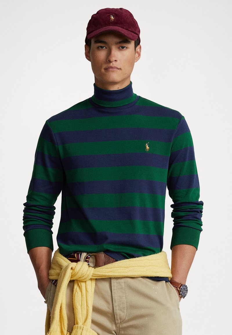Polo Ralph Lauren LONG SLEEVE - Langarmshirt - hunt club green/newport navy/grün - Zalando.de