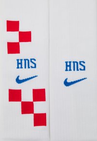 Nike Performance CROATIA U STRIKE HOME UNISEX - Sports socks - white ...
