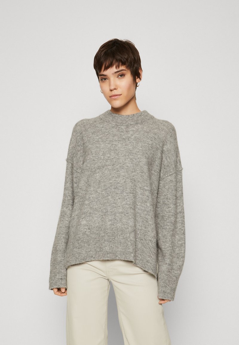 DAY Birger et Mikkelsen JOSIE COZY DAYS - Jumper - medium grey melange ...