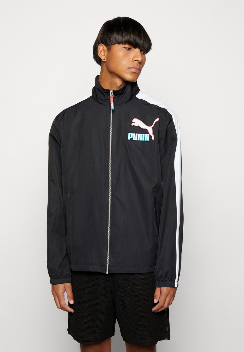 Puma FANDOM TRACK JACKET UNISEX - Training jacket - black - Zalando.co.uk
